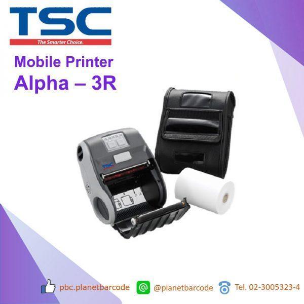 TSC Alpha - 3R เครื่องพิมพ์บาร์โค้ดแบบพกพา Mobile Printer